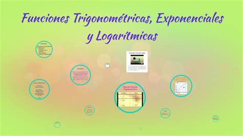 Funciones Trigonométricas Exponenciales Y Logarítmicas By Jamie