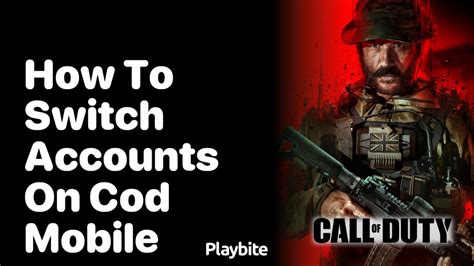 How To Switch Accounts On Cod Mobile Playbite