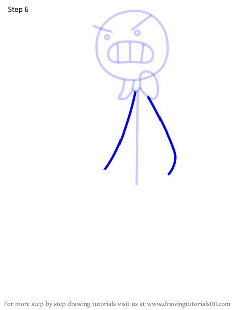 How To Draw Butlers From Dick Figures Dick Figures Step By Step