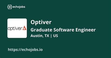 Optiver Is Hiring Graduate Software Engineer 2024 Start Austin Austin Tx Machine