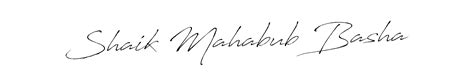77 Shaik Mahabub Basha Name Signature Style Ideas Super Autograph