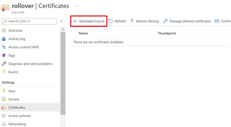 automating certificate rollover for azure ad applications using azure functions and keyvault
