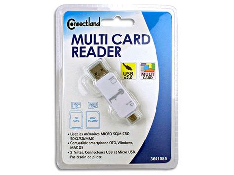 OTG MICRO USB MULTI CARD READER