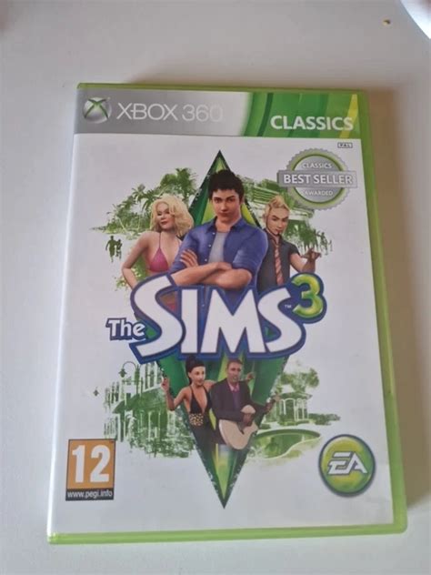 The Sims 3 Classics Edition Microsoft Xbox 360 2010 Cib Complete