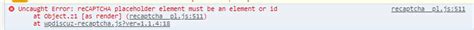 Recaptcha Placeholder Element Must Be An Element Or Id Wpdiscuz