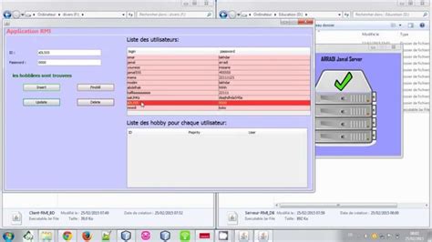 Application Java Rmi Clientserveur Youtube