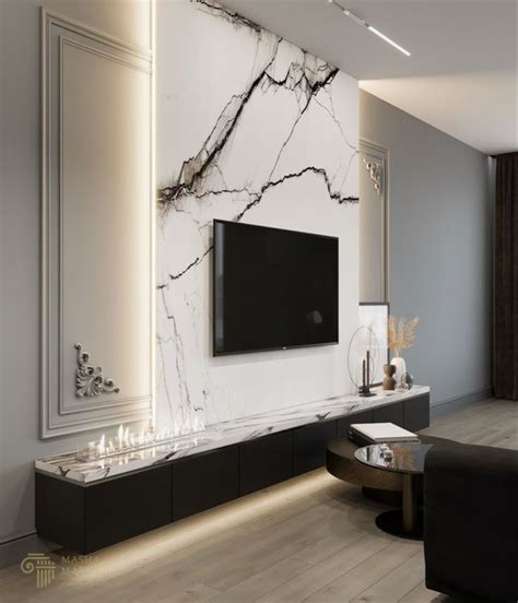 Дизайн проект интерьера гостиной в ЖК «Петровский квартал