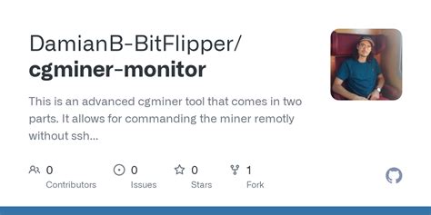 Github Damianb Bitflipper Cgminer Monitor This Is An Advanced Cgminer Tool That Comes In Two