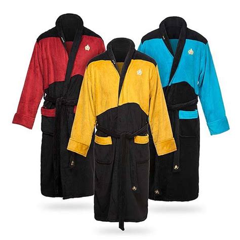 Star Trek Tng Robe For Faithful Crew Members Gadgetsin