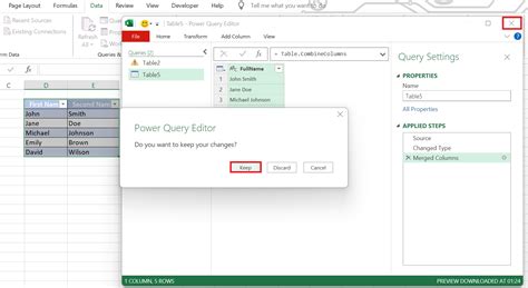 Combine First And Last Names In Excel Step By Step Guide Myexcelonline