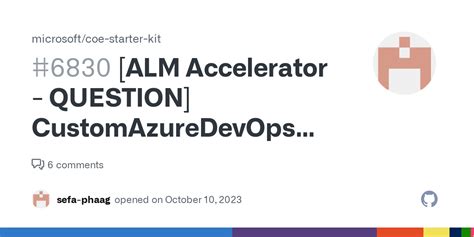 Alm Accelerator Question Customazuredevops Connection Issue With Dataverse Aad Security