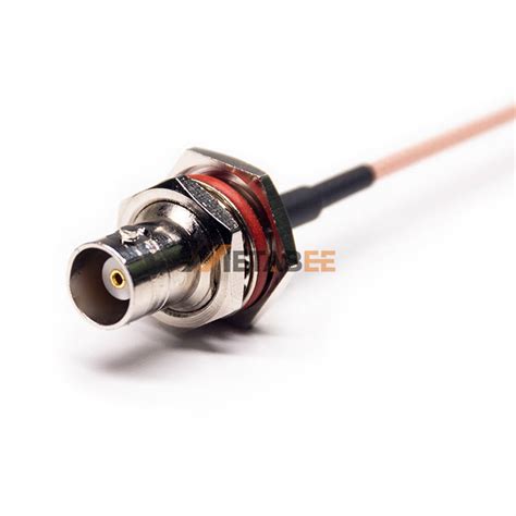 Bulkhead Panel Mount Bnc Female To Tnc Male Coaxial Cable Metabeeai