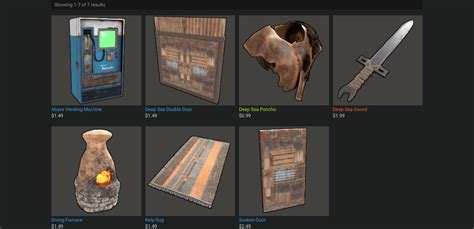 New Skins Are Available From The Item Store R Playrust