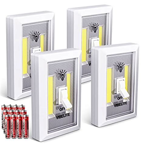 Led Night Light Switch 12 Total Batteries Included 200 Lumen Wireless Cob Led