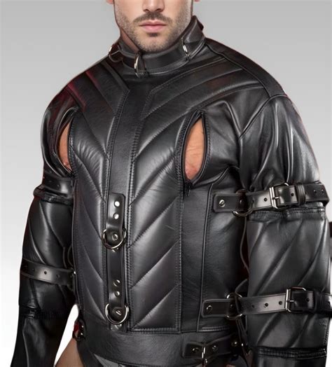 Leather Straitjackets Bdsm Bondage Gear For Gay Men