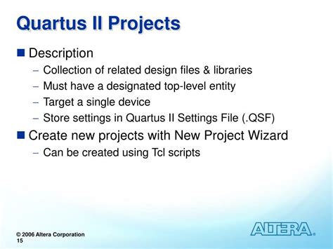 Ppt Designing With The Quartus Ii Software Powerpoint Presentation Free Download Id250873