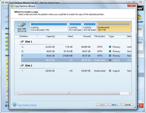 Several Steps To Create A Backup For One Partition Under Windows
