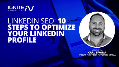 Linkedin Seo How To Optimize Your Profile For Better Visibility