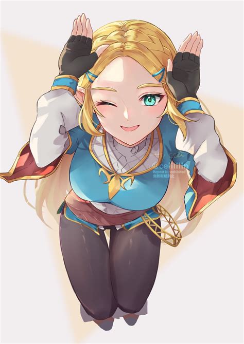 Princess Zelda The Legend Of Zelda And More Drawn By Seri Yuukasakura Danbooru