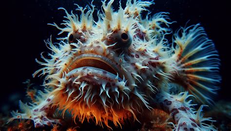 The Strangest Furry Fish The Hairy Frogfish Things With Fur