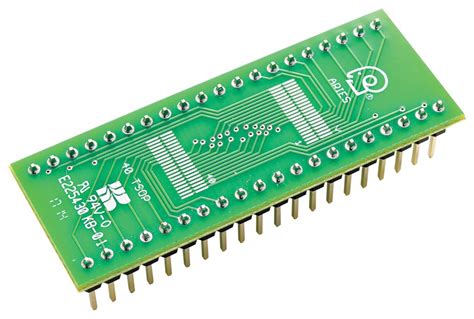 LCQT TSOP40 1 Aries IC Adapter 40 TSOP To 40 DIP 2 54mm Pitch Spacing Farnell UK