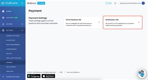 Midtrans Notification Features