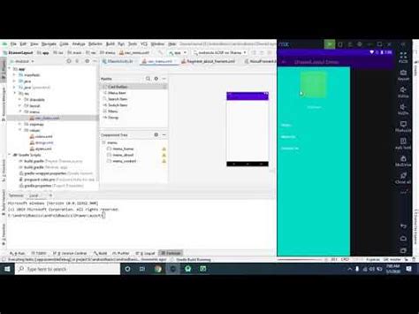 Drawer Layout Android Kotlin Part YouTube