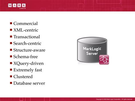 Marklogic Server Nosql At Apachecon Key Databases Computer Software And Applications