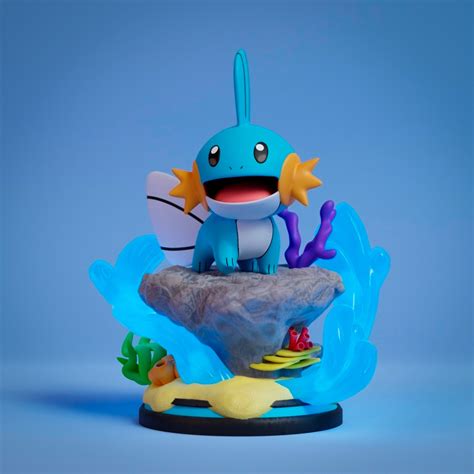 Pokemon Treecko Torchic Y Mudkip Figuras Estatuas Edream Makers