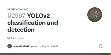 Yolov2 Classification And Detection · Issue 2567 · Pjreddiedarknet · Github