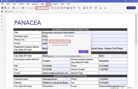 how to extract data from pdf form with easy