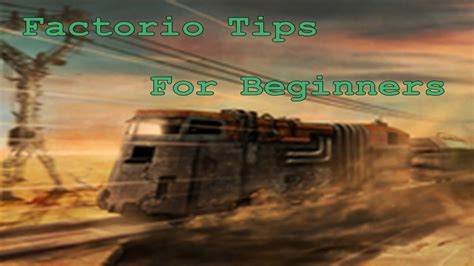 Factorio Tutorials Tips And Nuances For Beginners Youtube