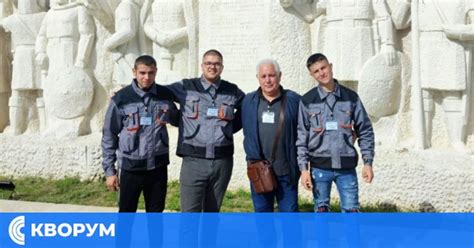 Ученици от ПЗГ Добруджа Силистра на Националното състезание Млад фермер Кворум Силистра