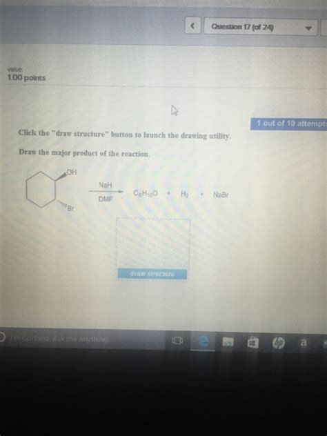 Solved Click The Draw Structure Button To Launch The