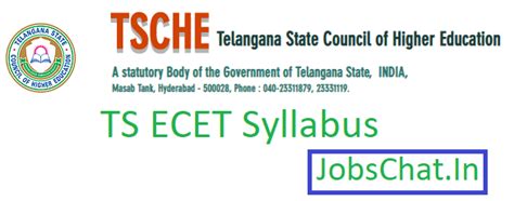 TS ECET Syllabus Check Telangana ECET Exam Pattern