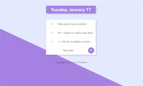Github Jianhongkang To Do List A To Do List Application Hosted On Render Developed With Node