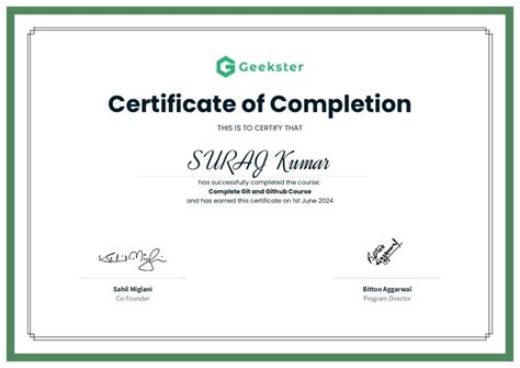 Suraj Kumar Singh On Linkedin Completed Git And Github Certifications