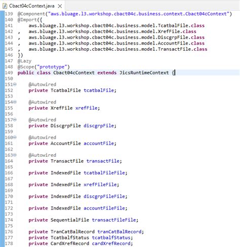 Aws Blu Age Structure Of A Modernized Application Aws Mainframe Modernization