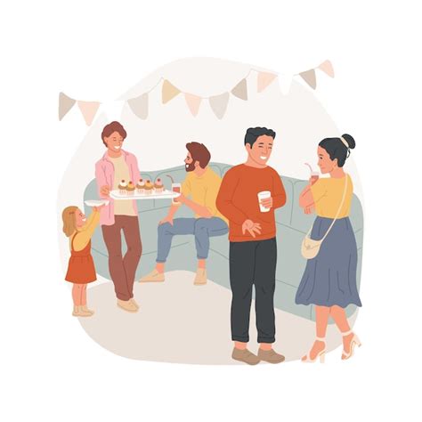 무료로 다운로드 가능한 손님 파티 벡터 And 일러스트