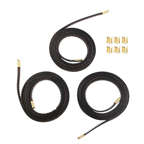 2gt 타이밍 벨트 Ender 5 Pro Plus 고무 용 3d 프린터 부품 Gt2 피치 2mm 너비 6mm Y 축 920mm X 축 950mm 개방 타이밍 벨트3d