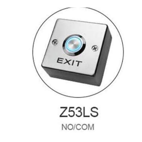 Zinc Alloy Gate Door Exit Button Exit Switch Door Exit Push Button