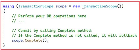 Adonet Core Implicit Vs Explicit Transactions Dot Net Tutorials
