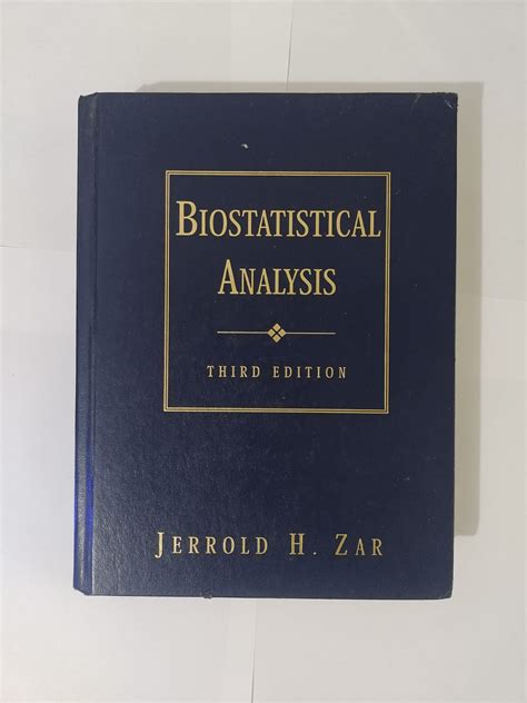 Biostatistical Analysis Jerrold H Zar Seboterapia Livros