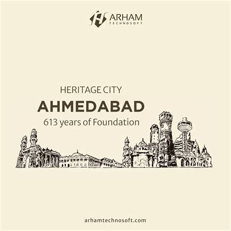 arham technosoft on linkedin ahmedabadfoundationday 613years