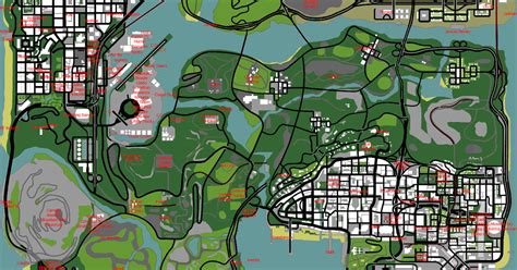 Gta San Andreas Vehicles Spawn Map