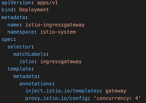 Set Concurrency Of Istio Components Issue Istio Istio Github