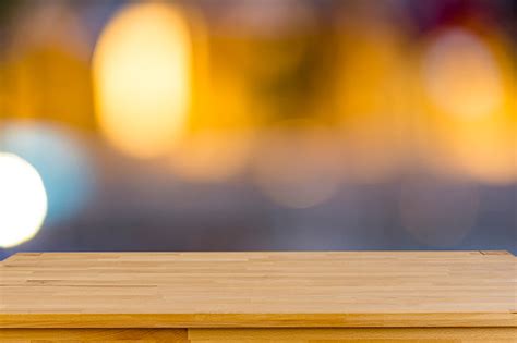 흐릿한 레스토랑 바 카페 밝은 색상 배경이 있는 빈 테이블 0명에 대한 스톡 사진 및 기타 이미지 0명 갈색 고풍스런