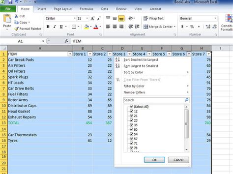 How To Solve If Excel Do Not Filter Blank Cells Filter Checklist Do