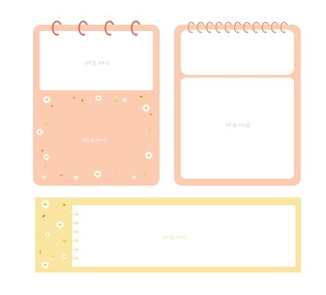 예쁜메모 이미지 Freepik에서 무료 다운로드