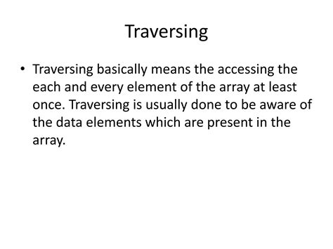 Data Structure And Algorithm All In One Ppt